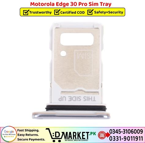 Motorola Edge Pro Sim Tray Original Exclusive