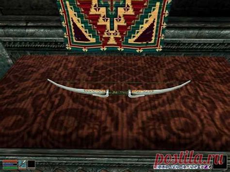 Лук Теней Bow Of Shadows «Предание гласит что Лук Теней был создан Принце Morrowind Постила