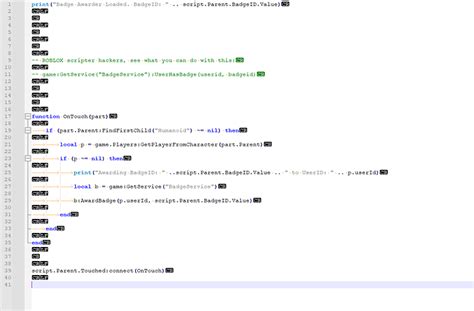 Invisible Part Of The Code In The Script Code Review Developer Forum Roblox