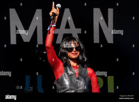 Nuha Ruby Ra Plays The Walled Garden Stage At Green Man Festival In Wales Uk August 2023