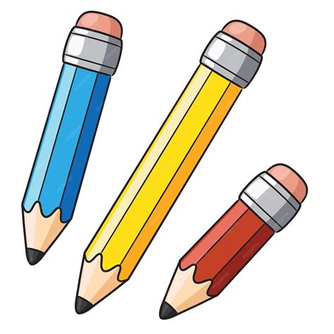 Desenho De Lápis Vetor Premium