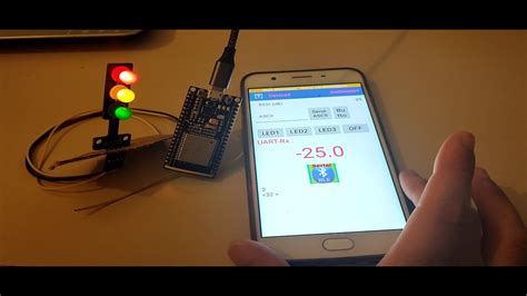 Control LEDs With ESP32 Over Bluetooth Low Energy From RSSI Using Android App YouTube