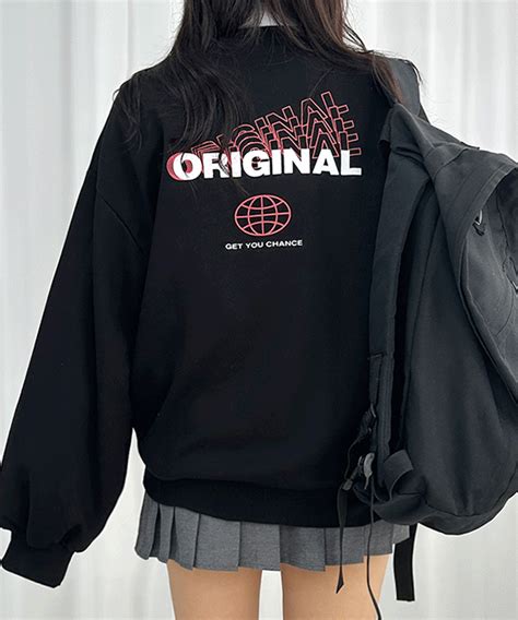 당일출고오버핏 오리진 벌룬 맨투맨 ️하의실종 ️왕오버핏 오버핏 빅사이즈 교복맨투맨 학생맨투맨 단독상품💓 뒷나염 긴팔 롱슬리브 오버핏맨투맨 가을맨투맨 가을옷 가을 에이블리