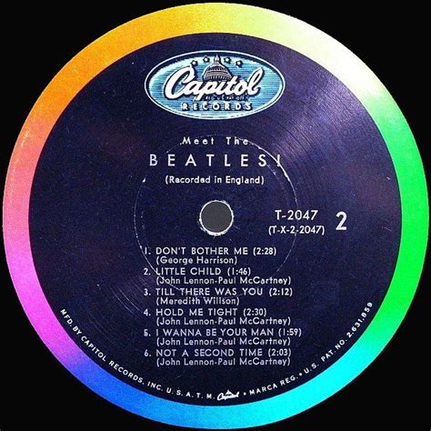 Cvinyl Com Label Variations Capitol Records Capitol Records