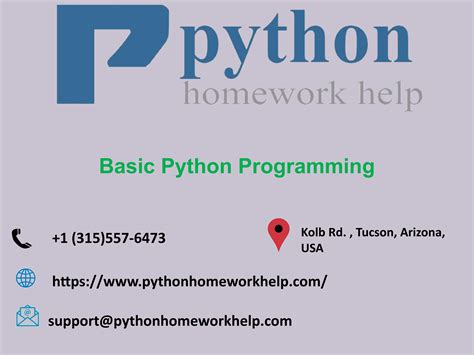Basic Python Programming By Python Homework Help Issuu