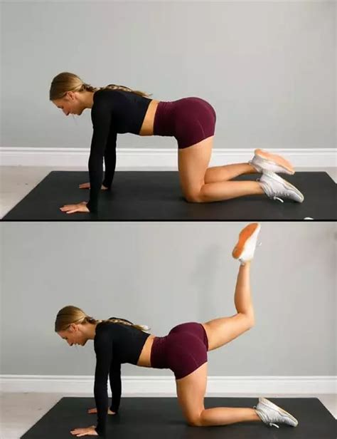 Donkey Kicks Exercise
