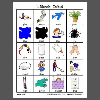 L Blends Initial