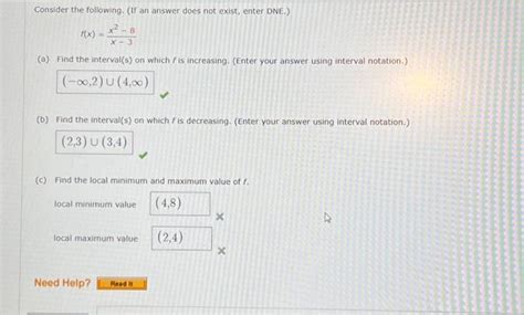Solved Consider The Following If An Answer Does Not Exist Chegg