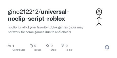 Universal Noclip Script Roblox Noclip At Main Gino Universal Noclip Script Roblox GitHub