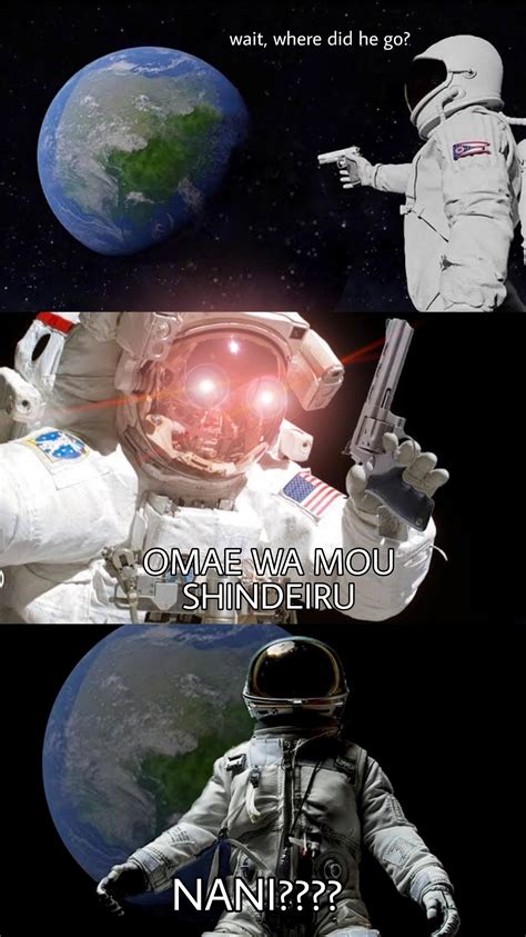 Astronaut Meme Template