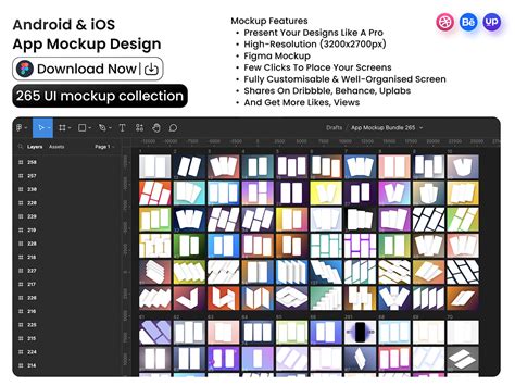 Mobile App Ui Mockup Kit Behance