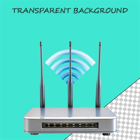 Premium Psd 3d Wifi Router