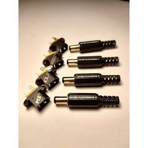 Jual JACK DC MALE FEMALE SOKET DC 12V Shopee Indonesia