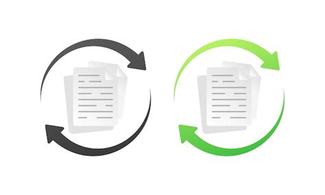 Premium Vector Page Refresh Button Icons Flat Style Vector Icons