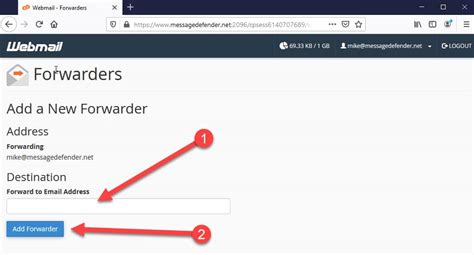How To Setup Email Forwarders In Your CPanel Roundcube Email Tutorial HealthHosts