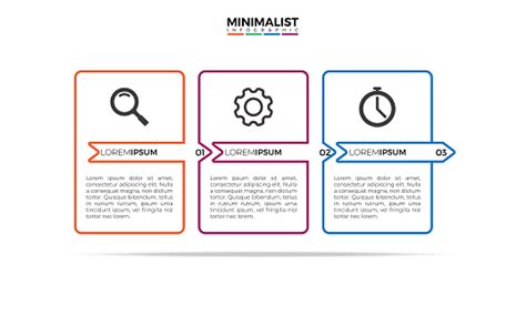아이콘과 옵션 또는 단계가 있는 인포그래픽 씬 라인 디자인 비즈니스 개념에 대한 정보 그래픽 프리젠 테이션 배너 워크플로 레이아웃 프로세스 다이어그램 플로우 차트 정보