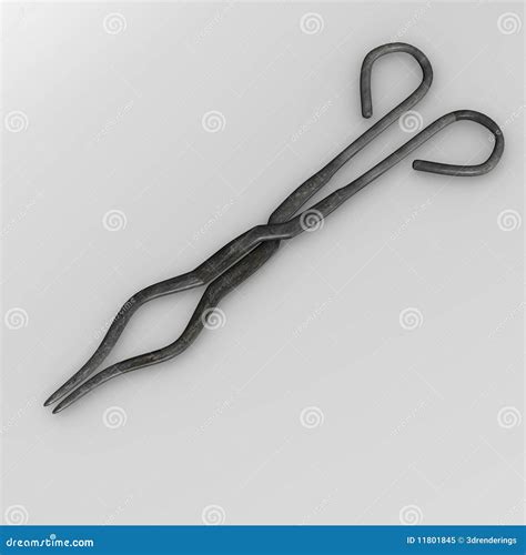 Lab Tongs Stock Illustration Illustration Of Knive Anchor 11801845
