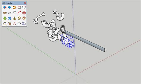 Aligning Plumbing Fixtures For Dwv Sketchup Sketchup Community
