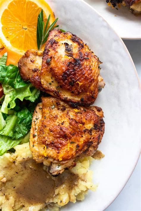 Orange Rosemary Chicken Paleo Keto Whole30 A Dash Of Dolly