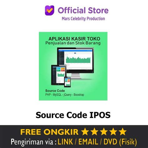 jual source code aplikasi toko pos ipos lengkap full php siap pakai