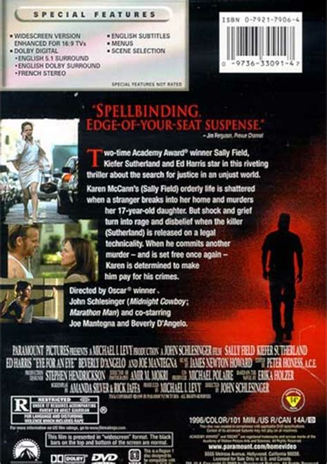 Eye For An Eye Dvd 1996 Dvd Empire