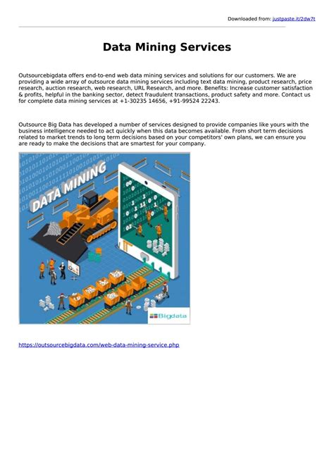 Data Mining Services By Aimleap Outsource Bigdata Issuu