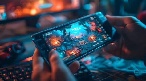 developers working on engaging mobile game app concept with photo