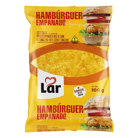Supermercado Baía Azul Hamburguer Empanado 100g