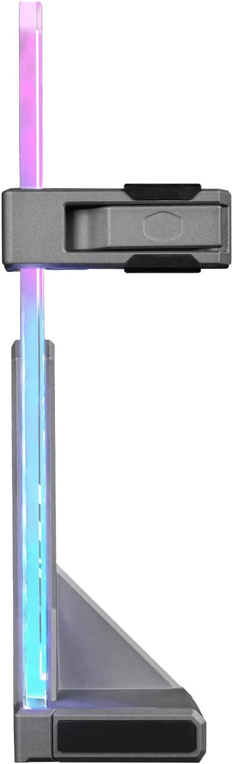 Cooler Master Atlas Argb Gpu Support Bracket Aluminum Magnets Stand Infinity Mirror Design