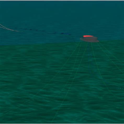 The Fpso Tanker Attached To The Calm Buoy Offloading System Showing