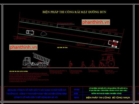 thư viện bản vẽ biện pháp thi công autocad kèm thuyết minh hay