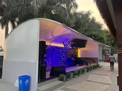 Tensile Membrane Structure At ₹ 290sq Ft Omkar Nagar Nagpur Id