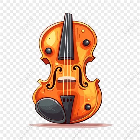 흰색 배경에 바이올린 클립 아트 만화 바이올린 벡터깡깡이 Png 일러스트 무료 다운로드 Lovepik