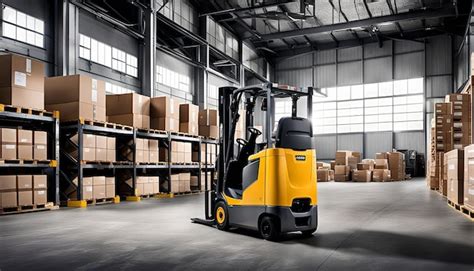 Warehouse And JustInTime Inventory Premium AI Generated Image