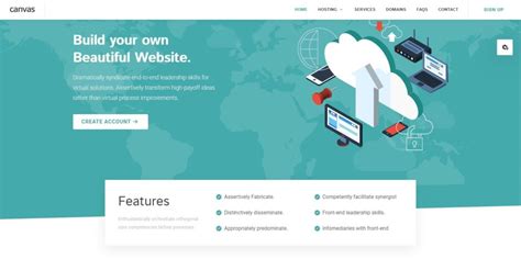 22 Best Bootstrap Hosting Template 2024 Uicookies