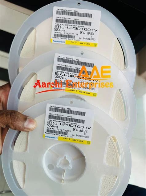 1 5 W Erj Up3d1001v 1k Smd Resistor At ₹ 1 50 Piece In Faridabad Id 2855655609833