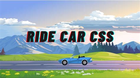 Car Running Animation Using Css 2021 Css Transform Transition Tutorial Youtube