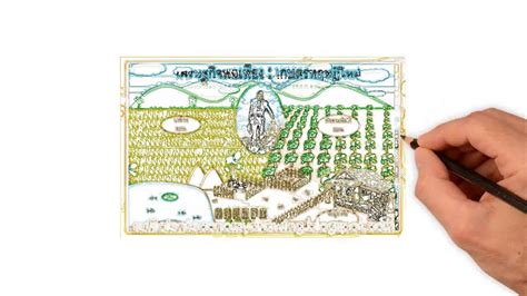 [วาดรูปเศรษฐกิจพอเพียง] เกษตรทฤษฎีใหม่ นาข้าว30 พืชสวนพืชไร่30 แหล่งน้ำ3