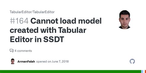 Cannot Load Model Created With Tabular Editor In Ssdt · Issue 164 · Tabulareditortabulareditor