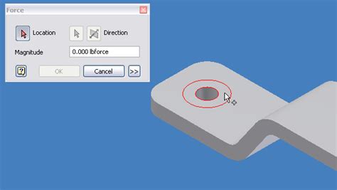 How To Relocate A Force In Inventor Fea Autodesk Community