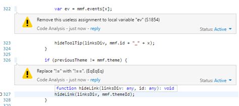 sonarqube code analysis issues integration into pull requests azure devops blog