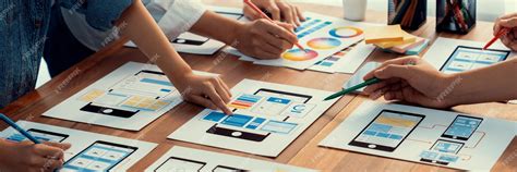 Premium Photo Creative Frontend Developer Brainstorming Ui Design