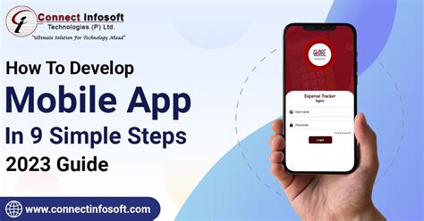 How To Develop Mobile App In 9 Simple Steps Connect Infosoft Connect