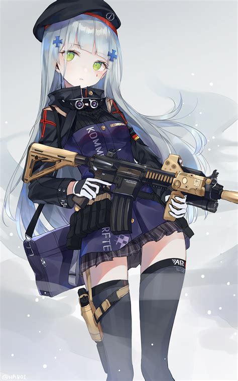 Hk416 Girls Frontline Drawn By Nabiuz02 Danbooru
