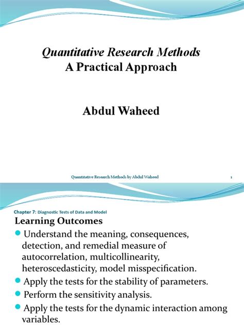 Chapter 7 Pdf Multicollinearity Autocorrelation