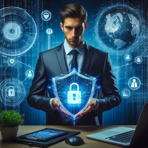 Premium Photo Cyber Security And Data Protection Concept User Privacy Security And Encryption