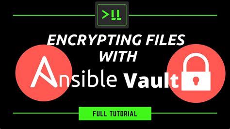 Encrypting Files With Ansible Vault