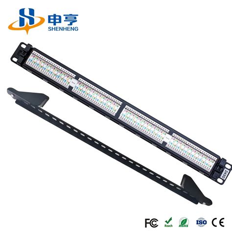 Gigabit Modular Patch Panel 19inch 24 Port Cat 6 Net Work Patch Panel