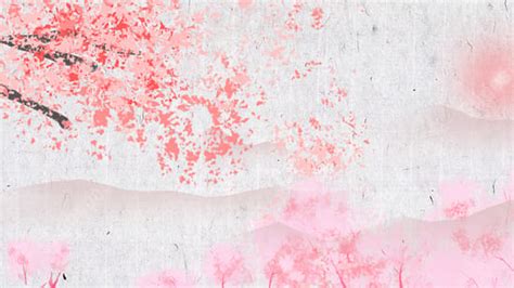 Spring Peach Blossom Beautiful Powerpoint Background For Free Download
