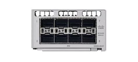 8 Port 25g Uplink Module For Catalyst 9300x M C9300x Nm 8y M Cisco Meraki